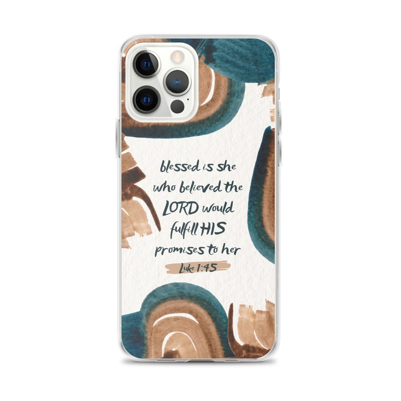 Blessed is She Christian iPhone Case: Watercolor Design - Etsy
