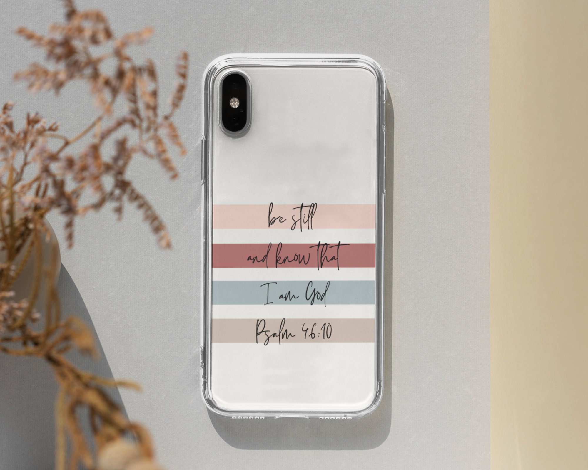 Be Still Christian Iphone Case Bible Verse Phone Case Iphone - Etsy