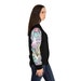 Christian Bomber Jacket, Bible Verse Jacket for Women, Floral Bible ...