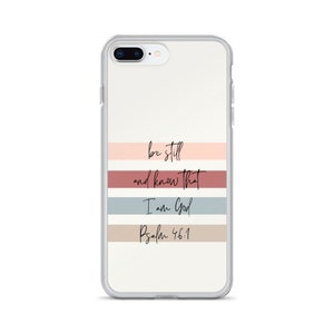 Be Still Christian Iphone Case Bible Verse Phone Case Iphone - Etsy