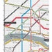 Classic PARIS Metro Map Cross-stitch Pattern PDF Download | Pattern ...