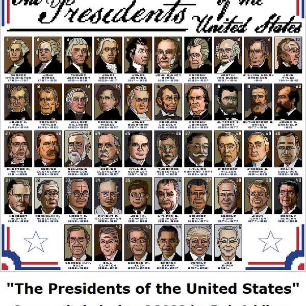 Washington Cross Stitch - Etsy