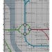 Liverpool Rail Map Cross-stitch Pattern: UK Chart Design (PDF Download ...