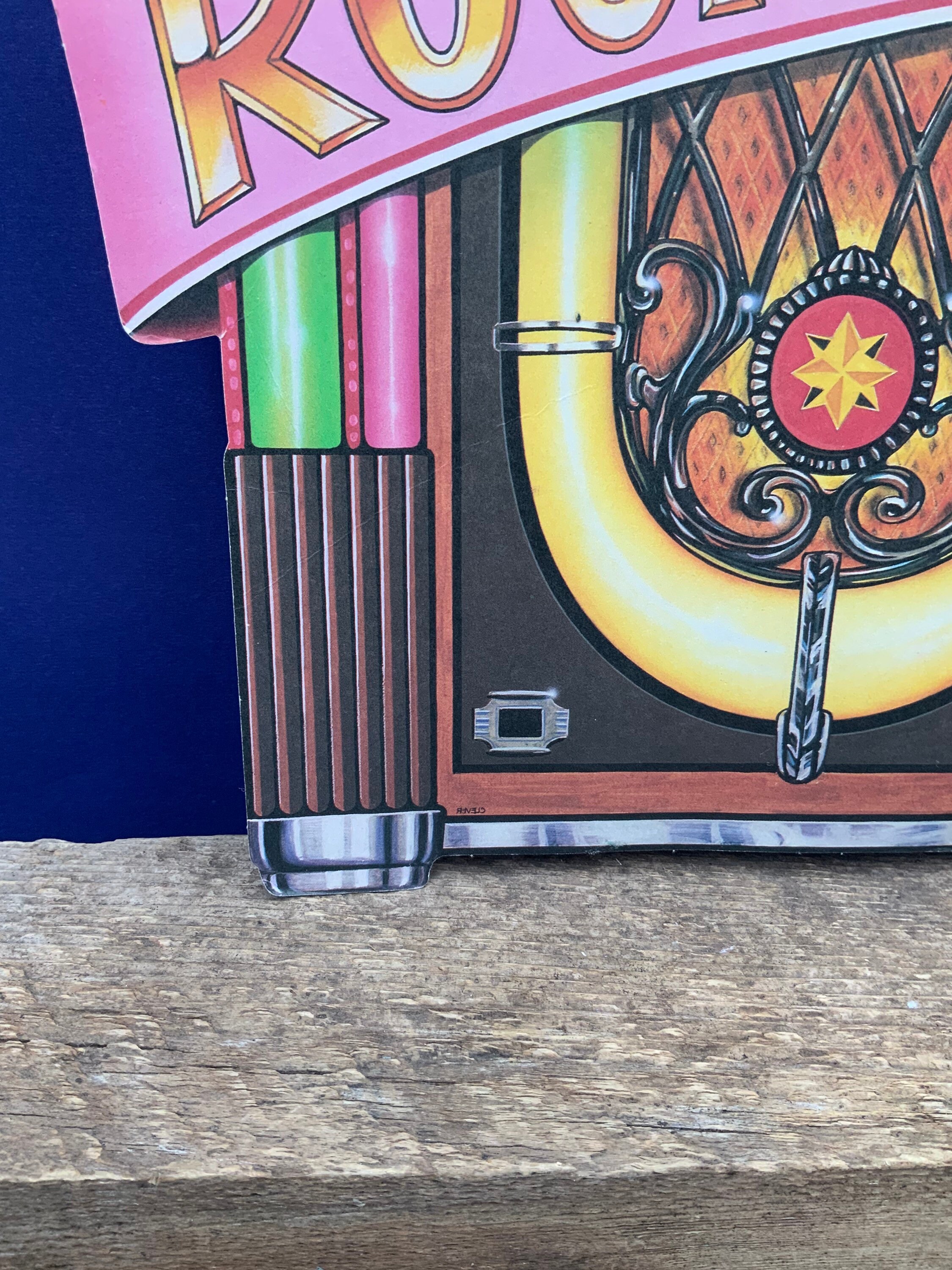 1988 Beistle Rock & Roll Jukebox Paper Litho - Etsy