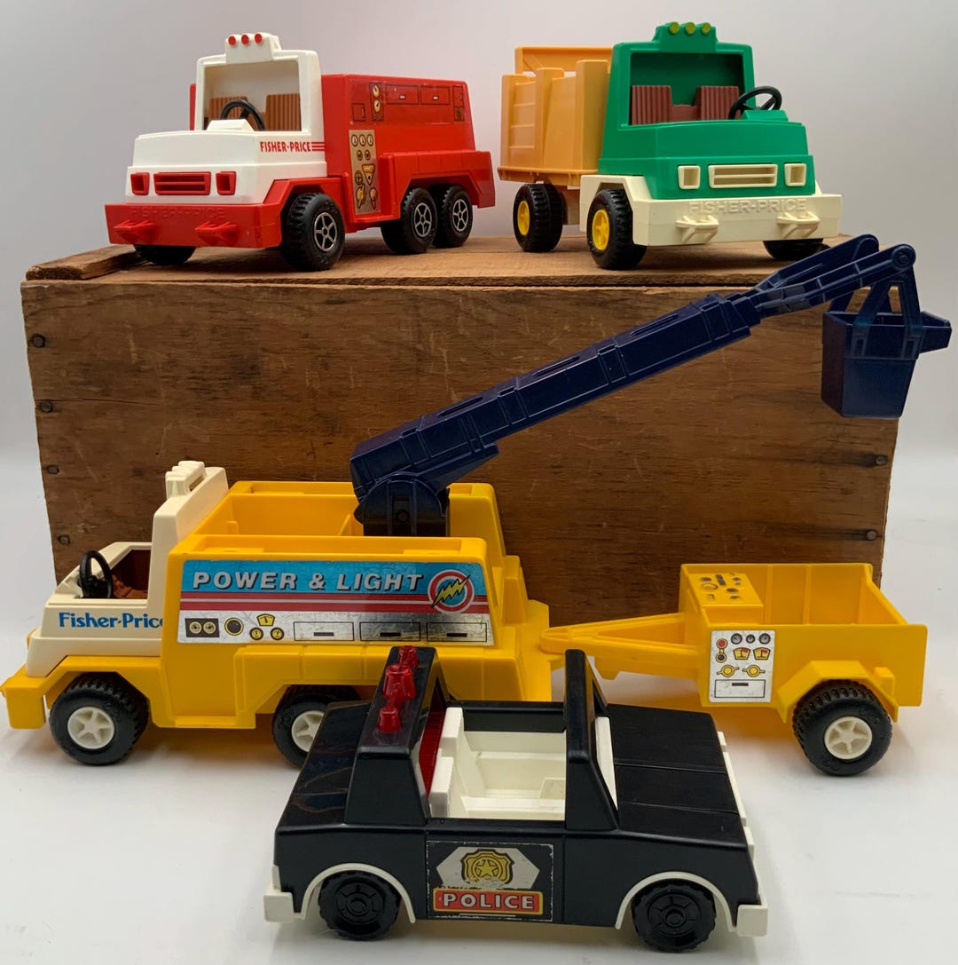 Fisher Price Husky Helpers Vehicle Mixed Bag 5pcs - Etsy