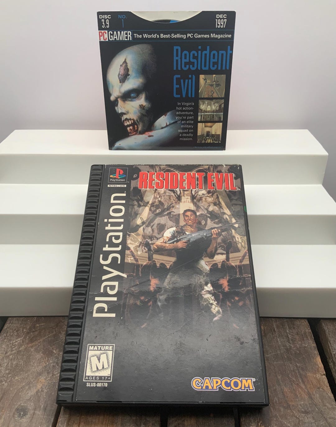 1996 PS1 Resident Evil 1997 PC Gamer Resident Evil - Etsy