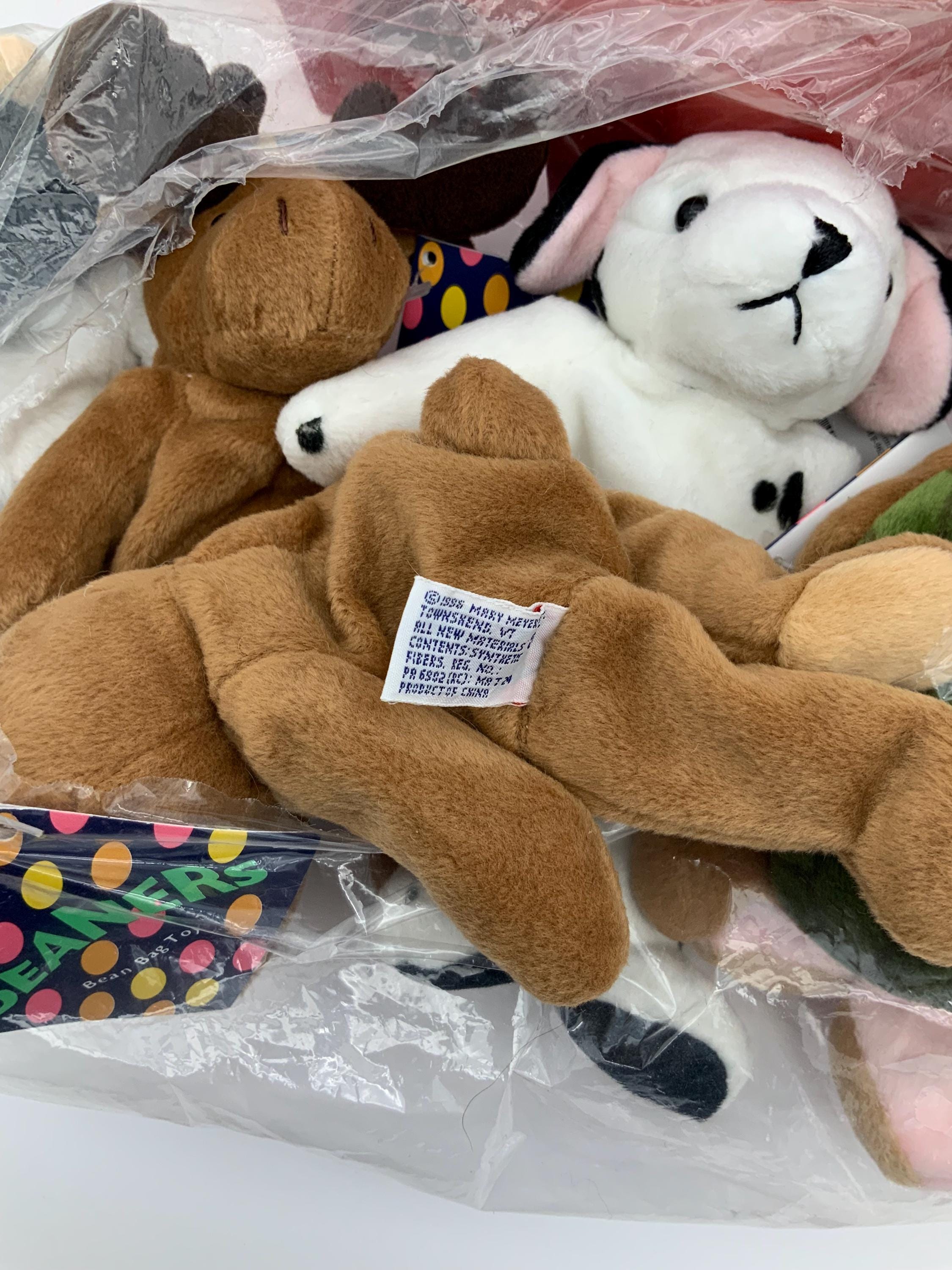 Vintage Mary Meyer BEANERS 7 Different Assorted Plushies LIKE NEW 1990s ...