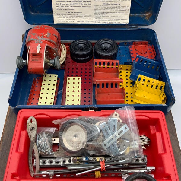 Vintage Erector Sets - Etsy