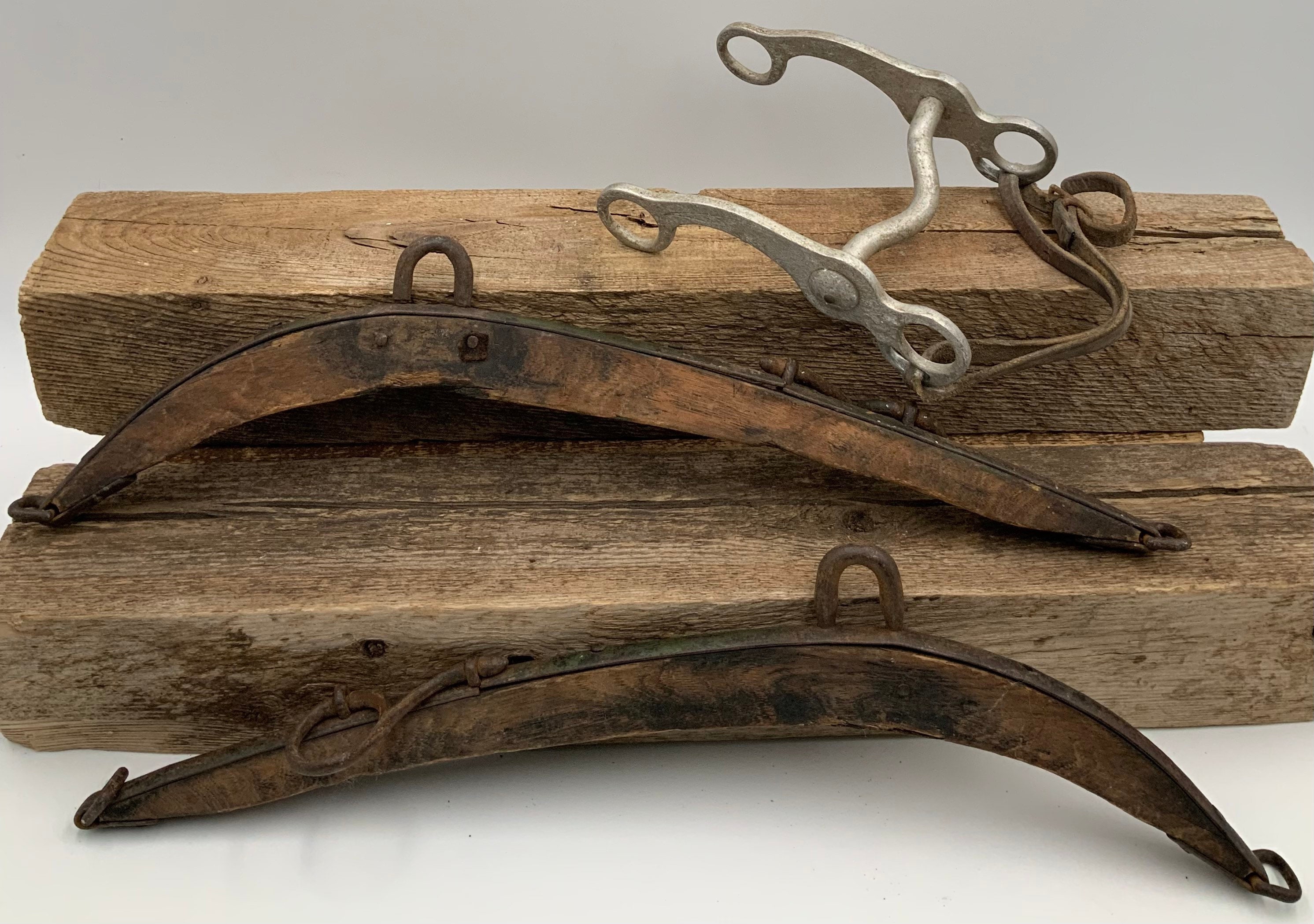 Antique Horse Hames & Bit - Etsy