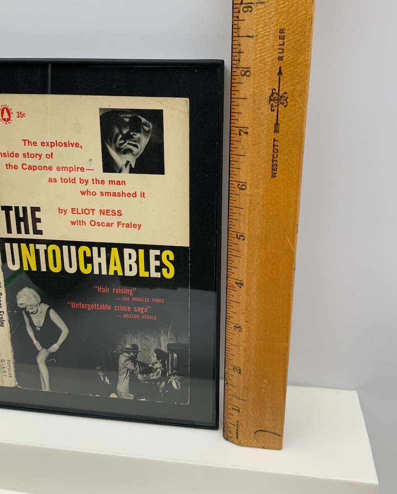 The Untouchables Framed Book Cover - Etsy