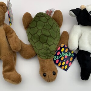 Vintage Mary Meyer BEANERS 6 Plushies. - Etsy