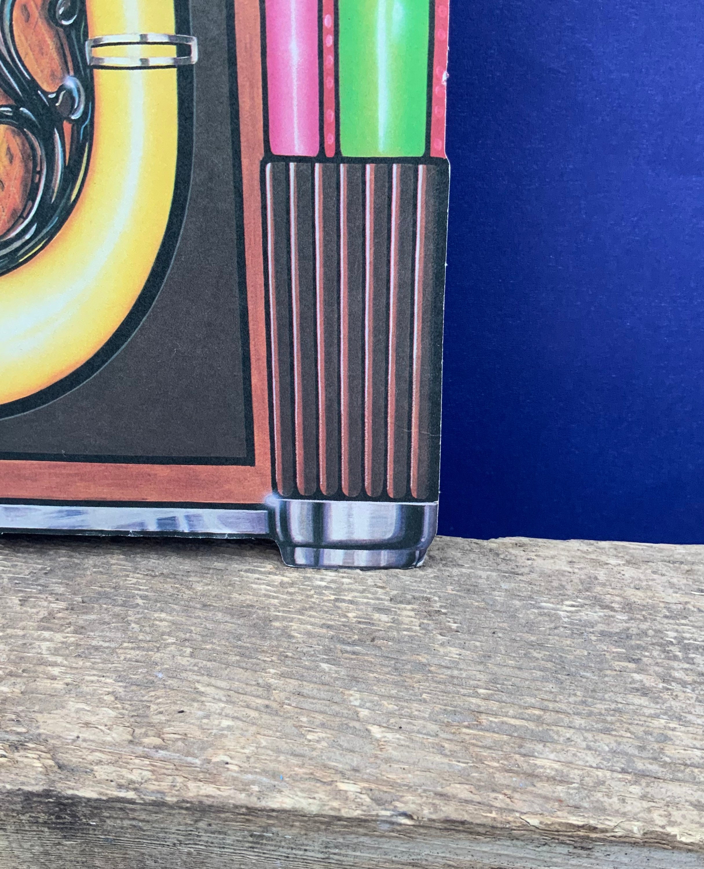 1988 Beistle Rock & Roll Jukebox Paper Litho - Etsy