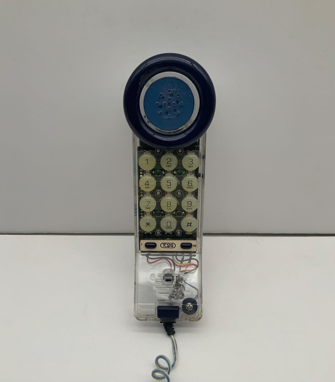 Clear Plastic Table Desktop Phone by Total - Etsy