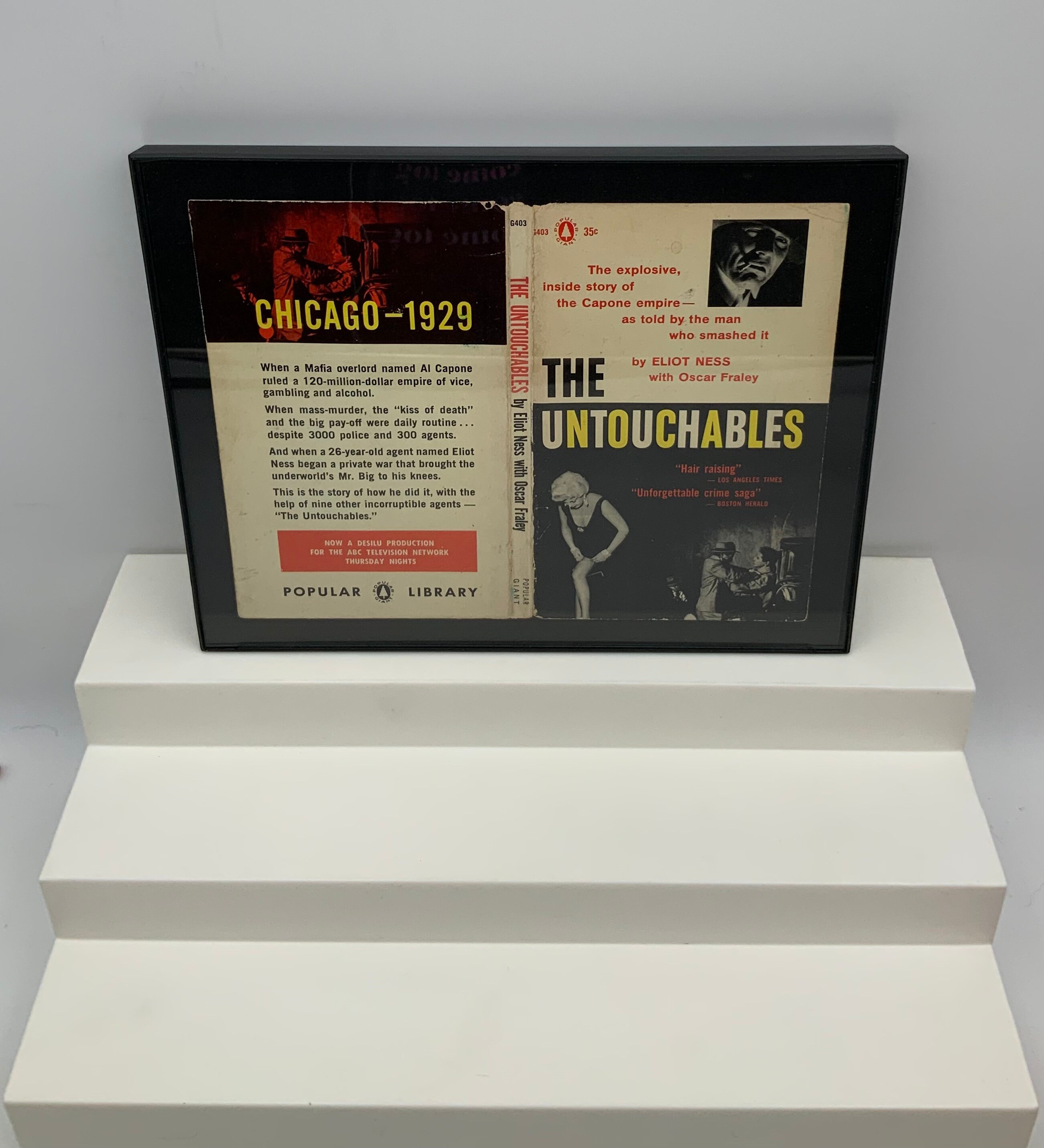 The Untouchables Framed Book Cover - Etsy