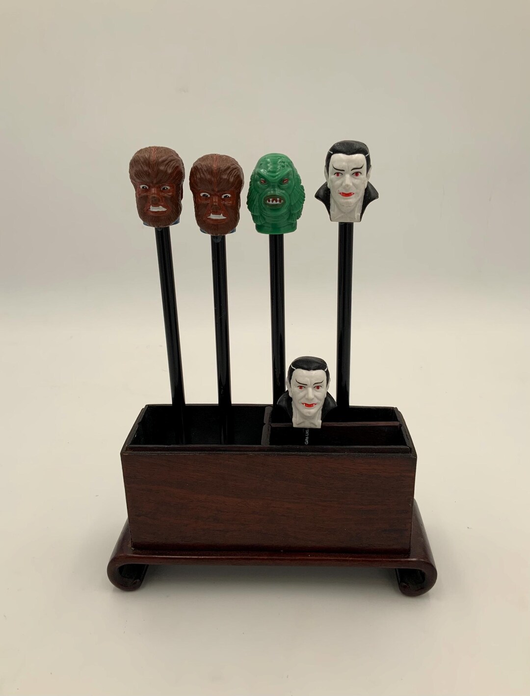 Monster Topper Pencils Universal Studios 1991 - Etsy