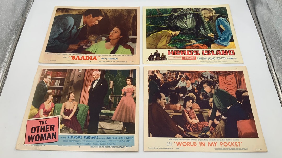 1950s/60s B-movie Promo Posters Lot 14” X 11” - Etsy