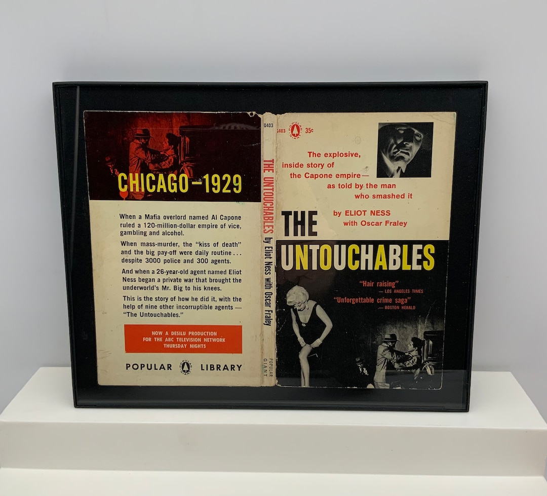 The Untouchables Framed Book Cover - Etsy