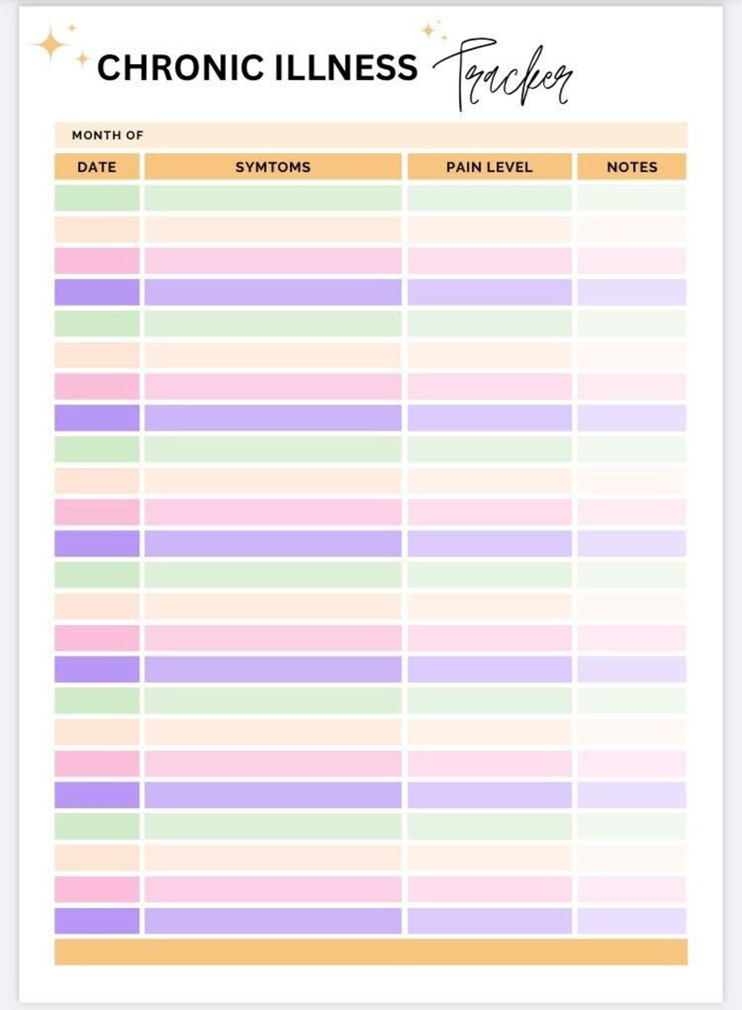 Chronic Illness Health Care Planner, Medical Information Binder ...