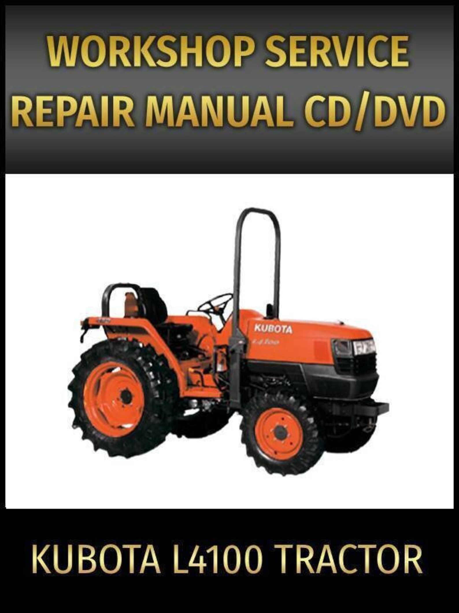 Kubota L4100 Tractor Service Repair Manual on CD - Etsy