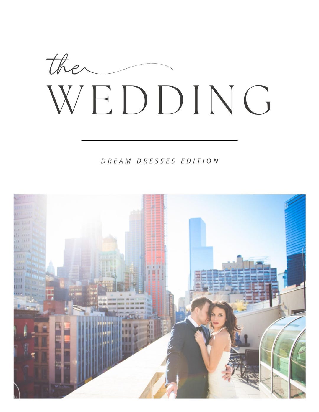 CUSTOM MAGAZINE COVER- Wedding Edition Customizable Digital Download - Etsy