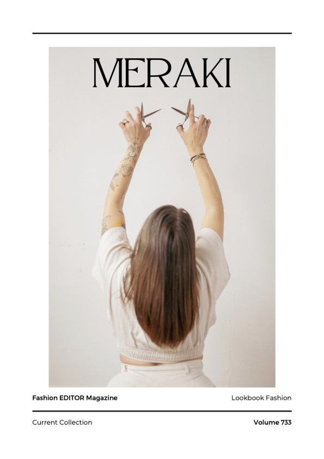 CUSTOM FASHION MAGAZINE -meraki- Create Your Own Magazine. Wedding ...