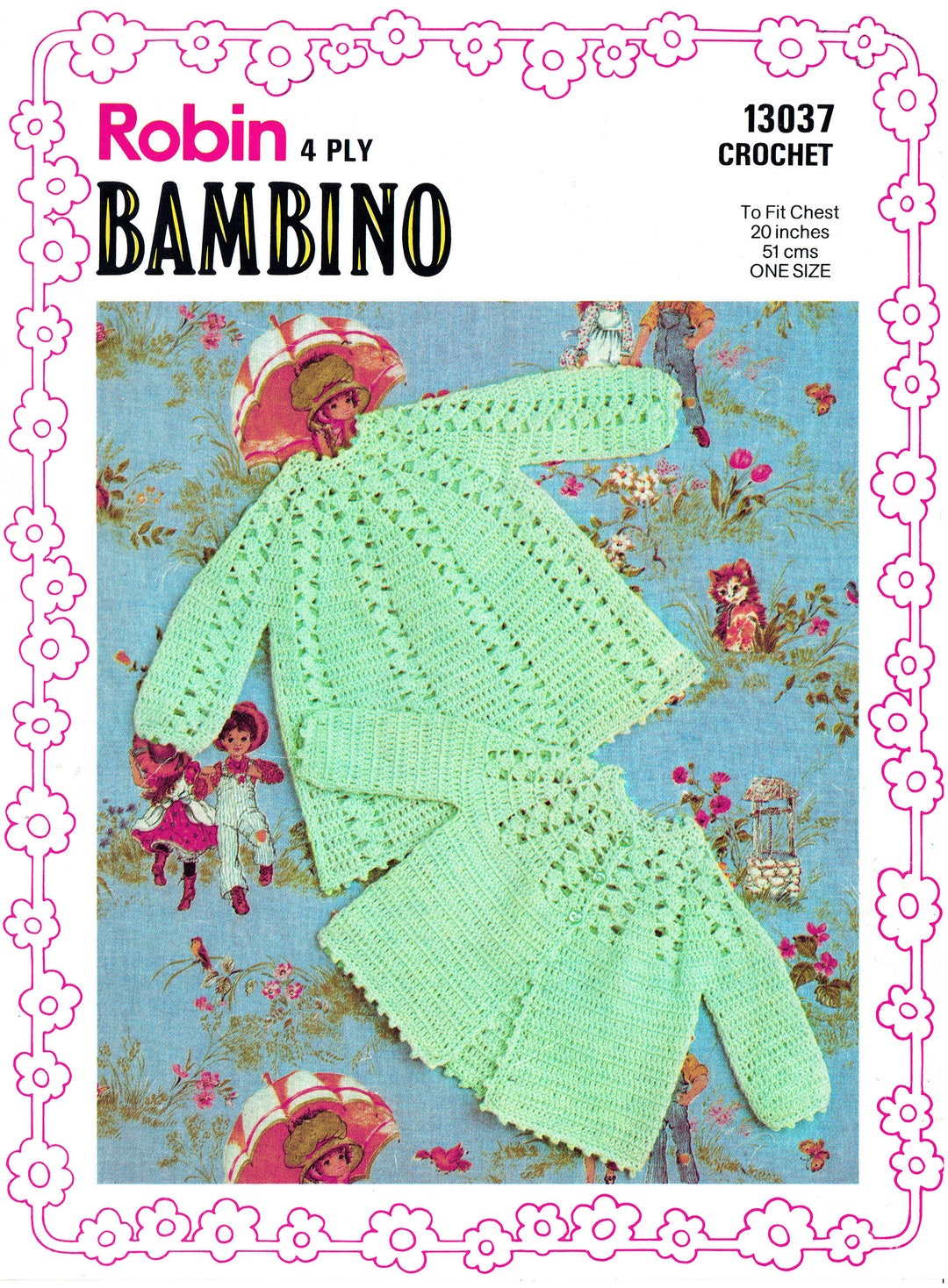 PDF Vintage Baby Girl Crochet Pattern Summer Dress Sngel Top Matinee ...