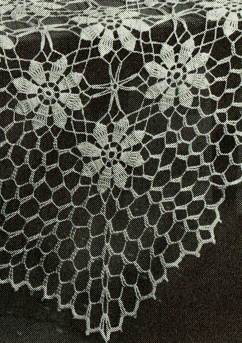 PDF Vintage Tablecloth Crochet Pattern Heirloom Daisy-wheel | Etsy