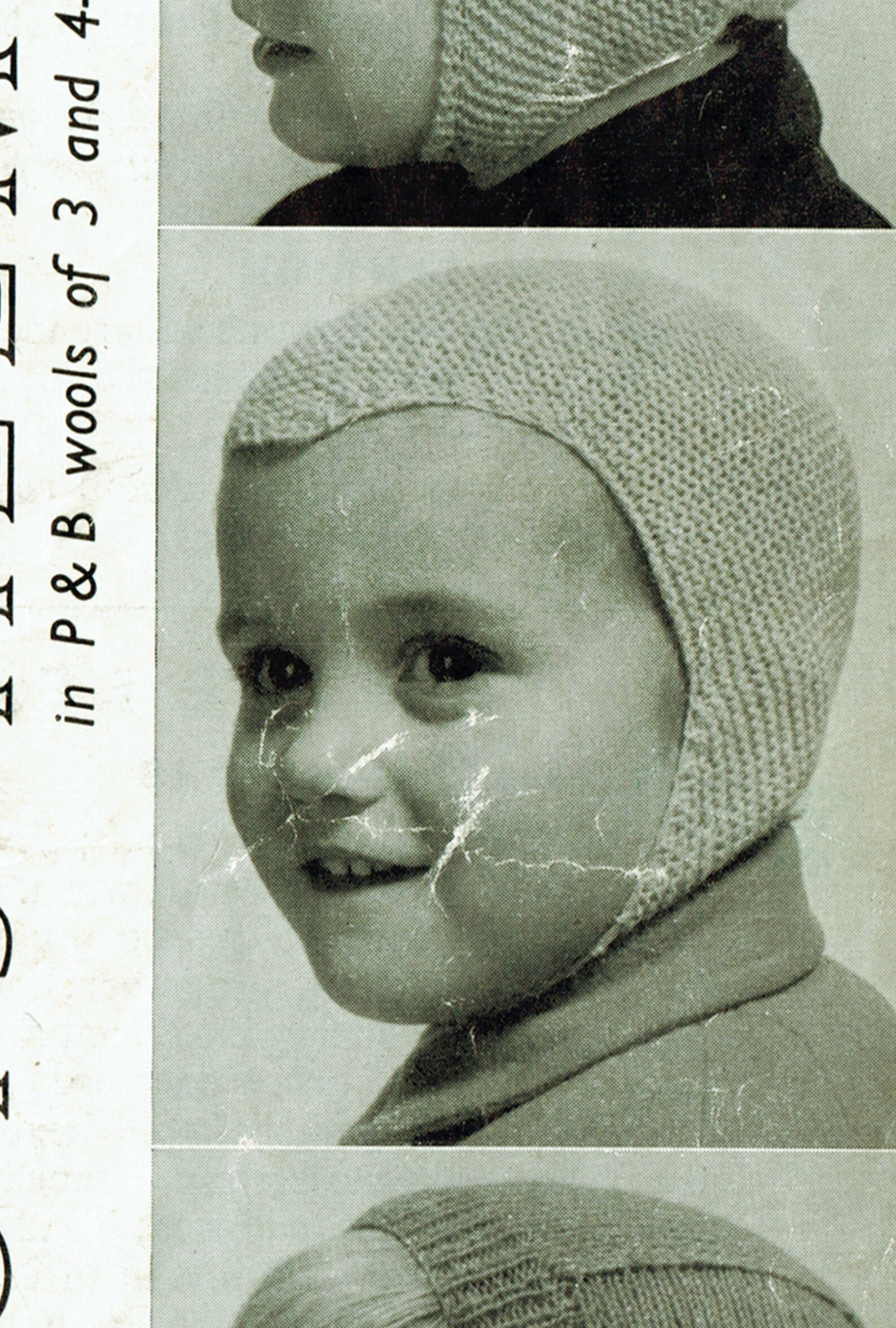 PDF Vintage Baby Toddler Boys Childrens Kids Helmets Balaclava Hat ...