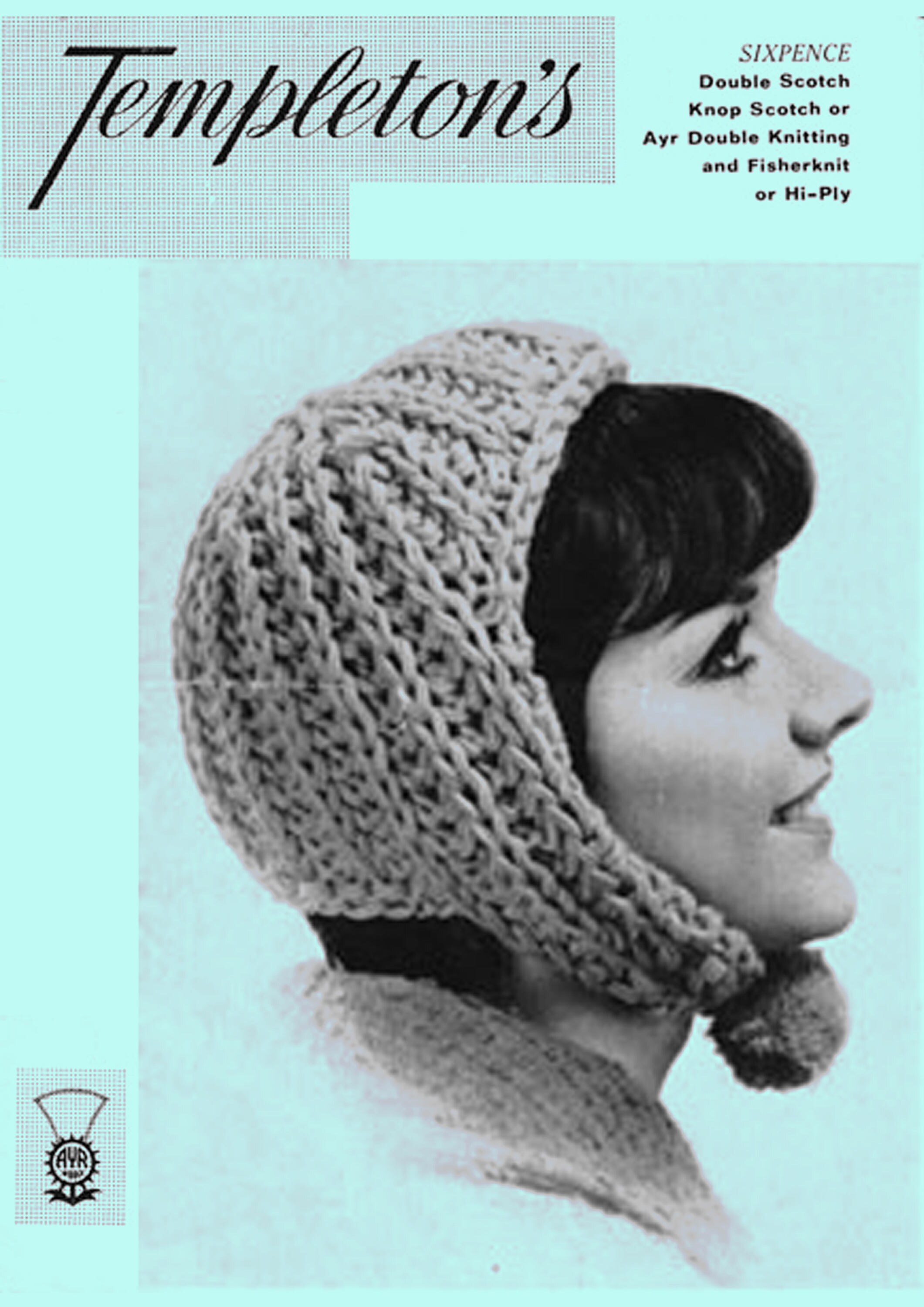PDF Vintage 1960s Ladies Womens Hat Knitting Pattern Bonnet - Etsy