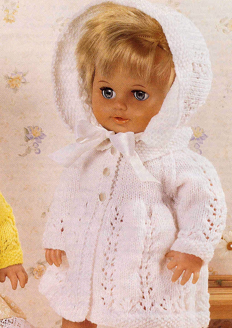PDF Premature Baby & Doll Clothes Knitting Pattern, Preemie Newborn ...