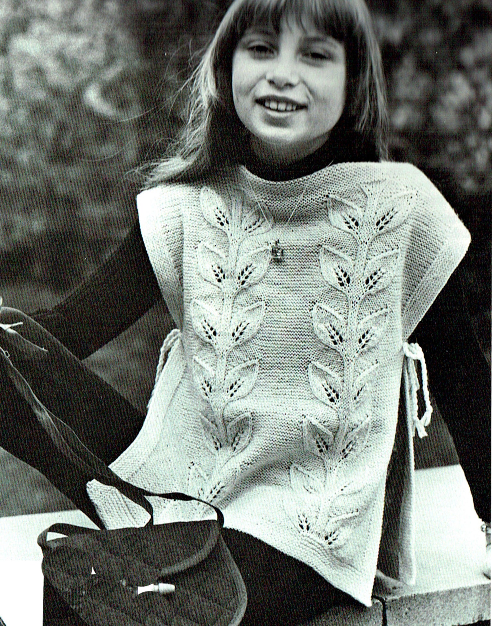 PDF Pretty Girls 'cascading Leaves' Tabard Knitting - Etsy UK