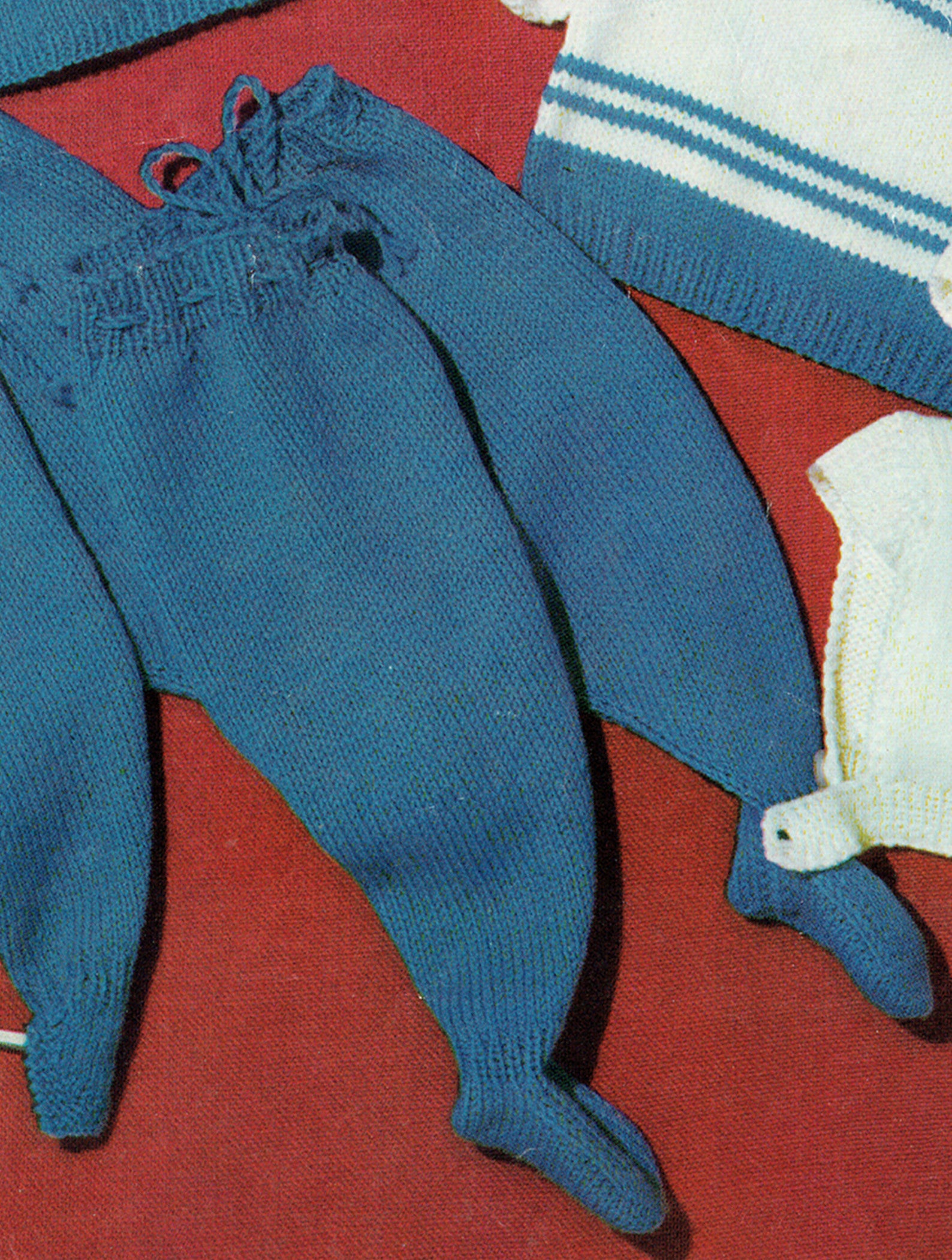 PDF Vintage Baby Knitting Pattern Sirdar 279 Sunshine Series Sailor ...