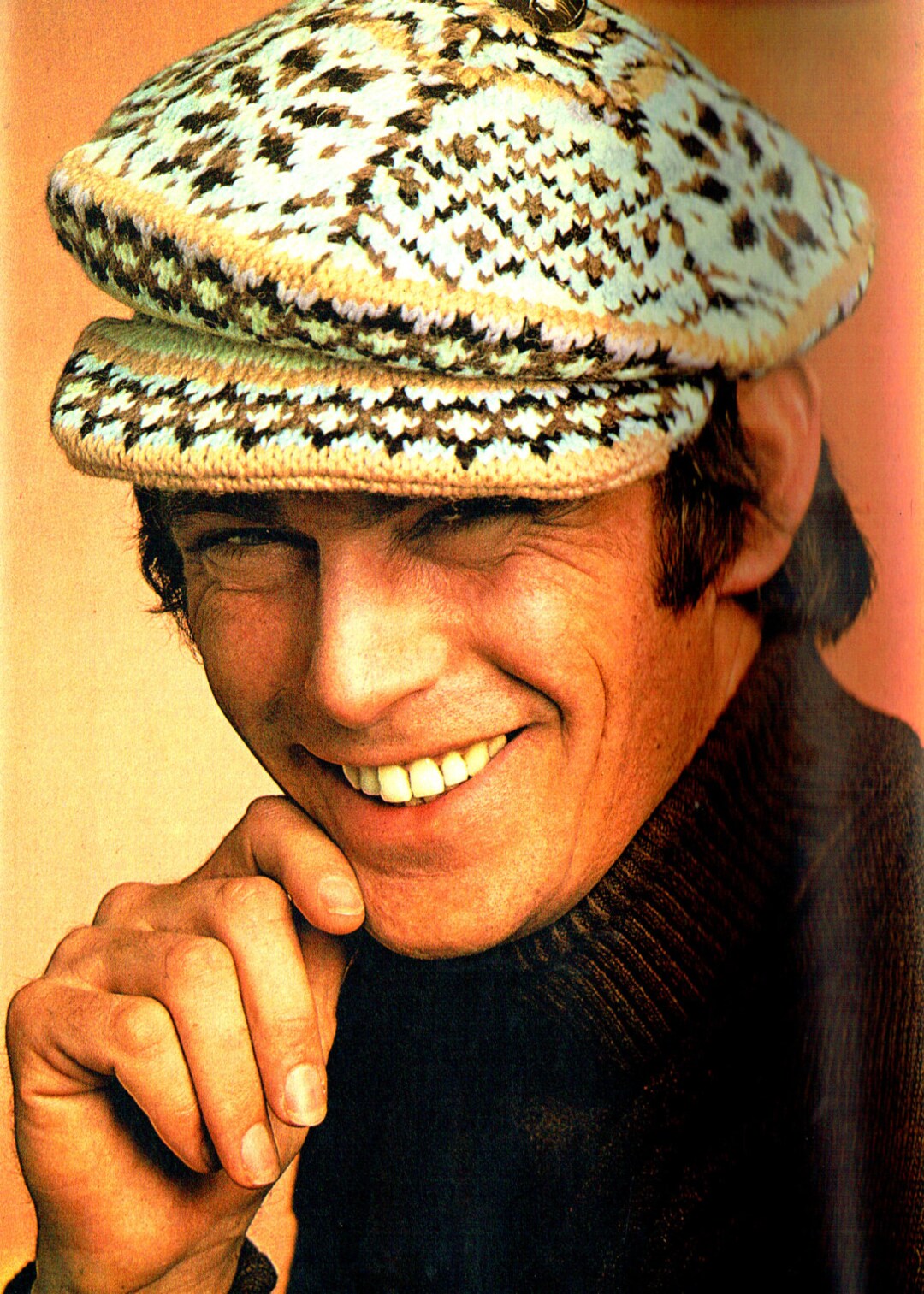 PDF Mens 1970s Mod 'fair-isle' Baker Boy Cap Knitting Pattern, Beatnick ...