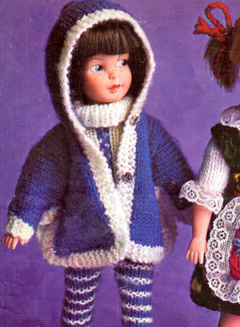 PDF Vintage 1960s Sindy Barbie Patch Knitting Pattern Patons 9713 ...