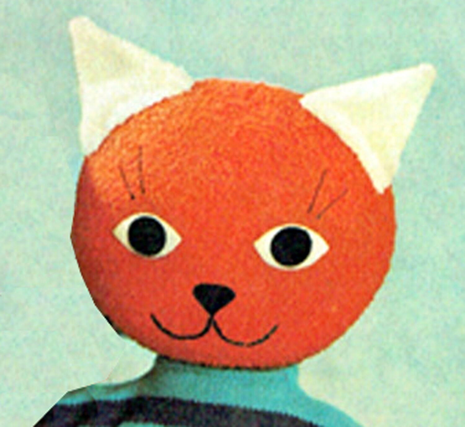 PDF Vintage 1970s Rag Doll Sewing Pattern, Novel 'cat & Dog' Giant Toy ...