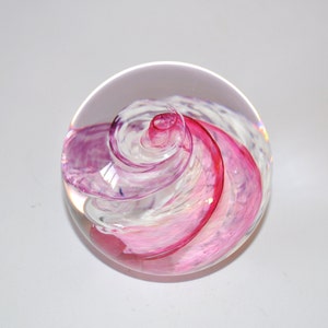 Vintage Selkirk Glass Swirl Paperweight - Etsy