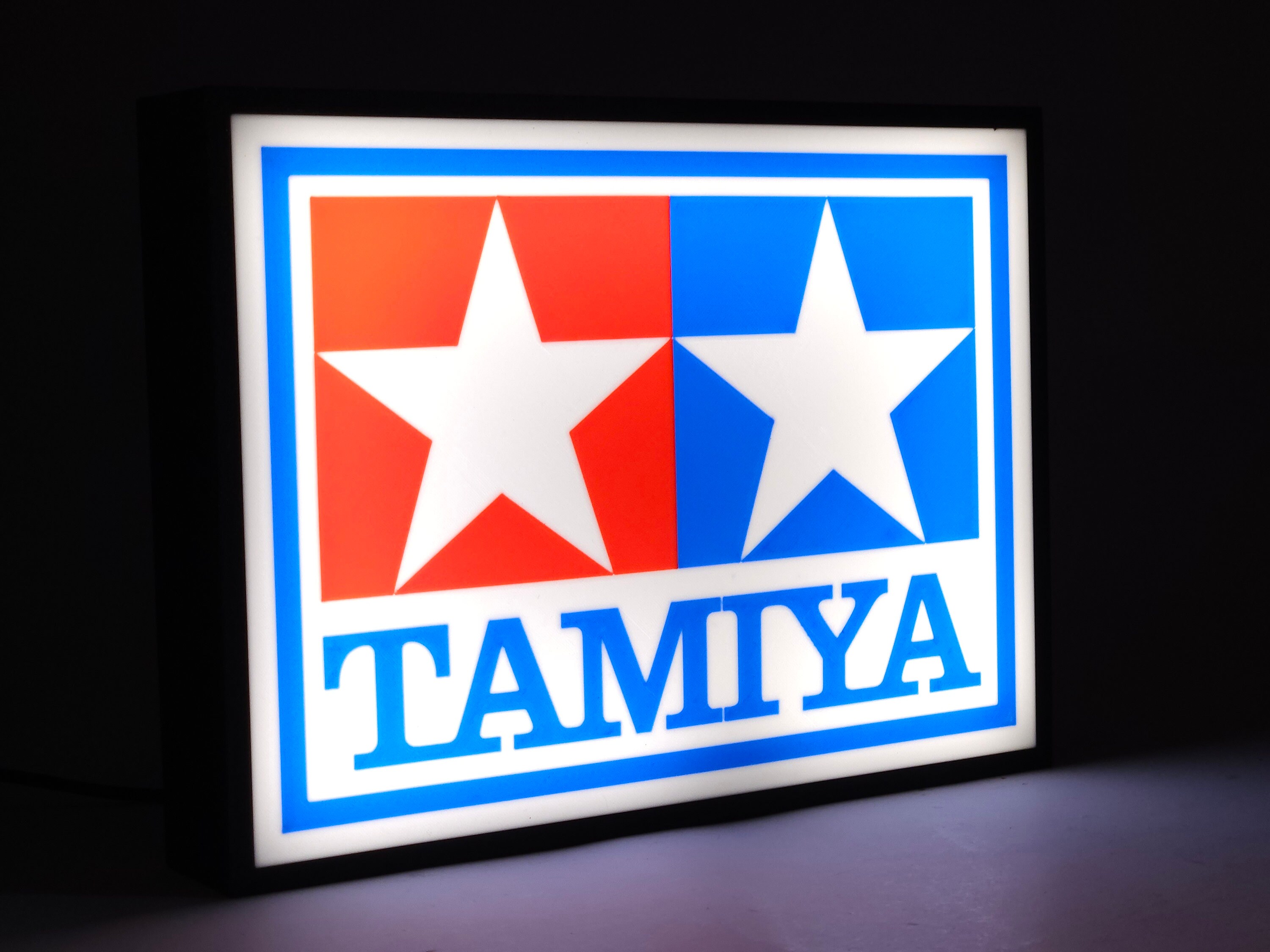 Tamiya Model Kits R/C Japanese Sign Light Box Wall Decor LED Display - Etsy