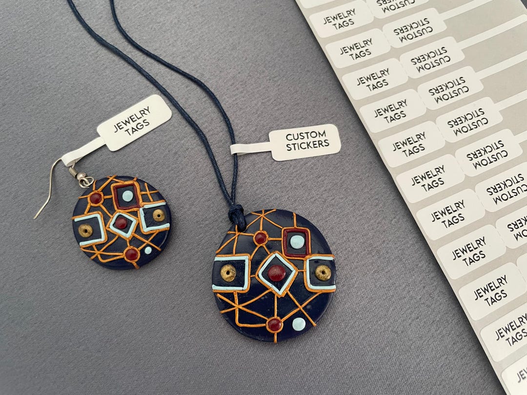 50-2000 Handmade Jewelry Labels, Custom Jewellery Brand Tags ...