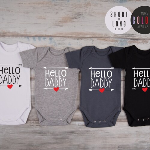 Hello Daddy Pregnancy Announcement to Husband Personalized - Etsy