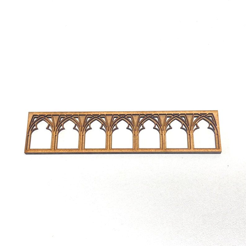 Gothic Tracery Miniature Trim: Dollhouse Cathedral Decor - Etsy