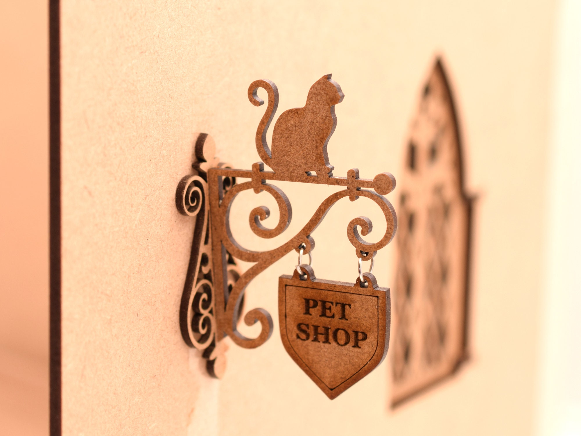 Customised Miniature Shop Sign Kit Custom Writing Sign Board - Etsy