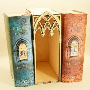 Book Nook Box Kit, Blank Book Nook Diy , Gothic Castle Diorama , DIY ...