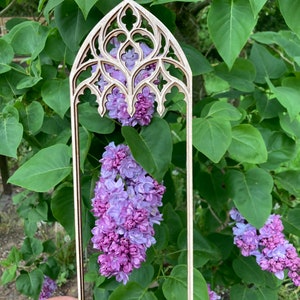 Fantasy Book Nook Window , Bookshelf Decor, Gothic Tracery Window , DIY ...