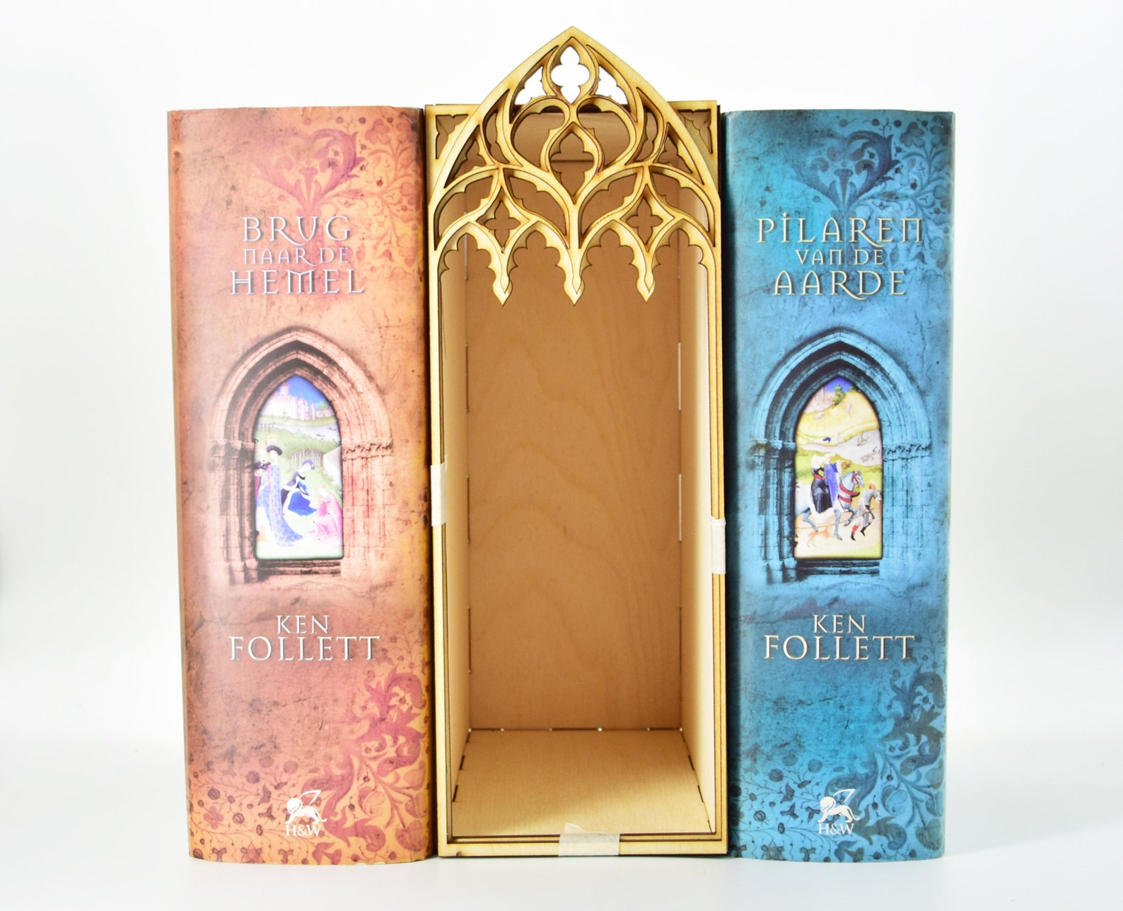 Gothic Castle Book Nook Kit: DIY Diorama, Birch Plywood (unassembled ...