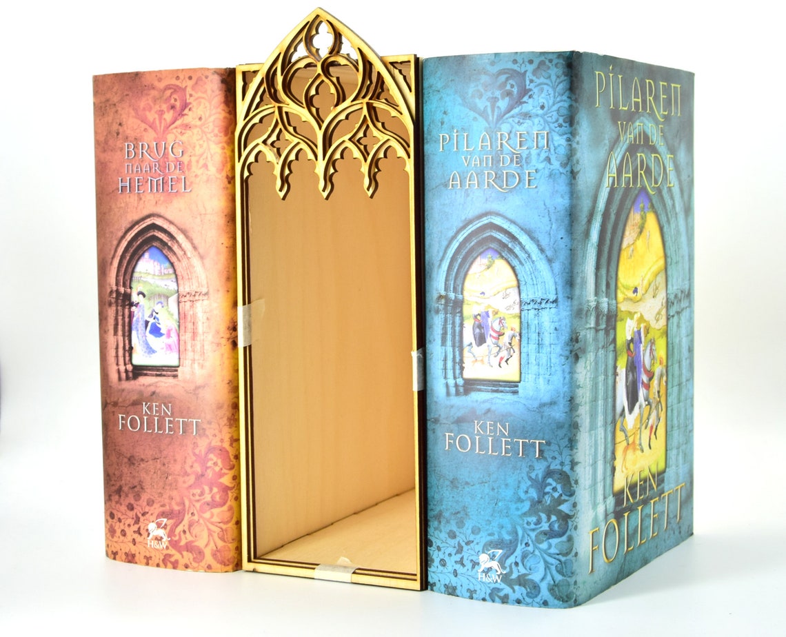 Gothic Castle Book Nook Kit: DIY Diorama, Birch Plywood (unassembled ...