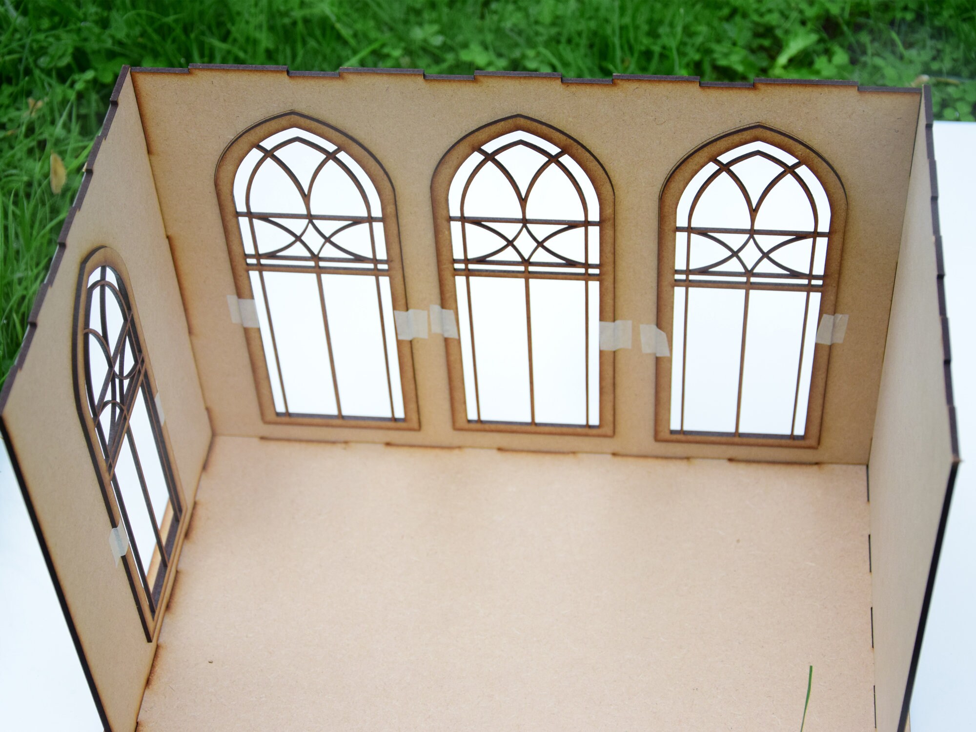 Dollhouse Roombox Veranda Kit Scale 1:12 Roombox Diorama - Etsy