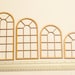 Miniature Window Frame Diy Kit, Dollhouse Window 1:12 Scale , One Inch ...
