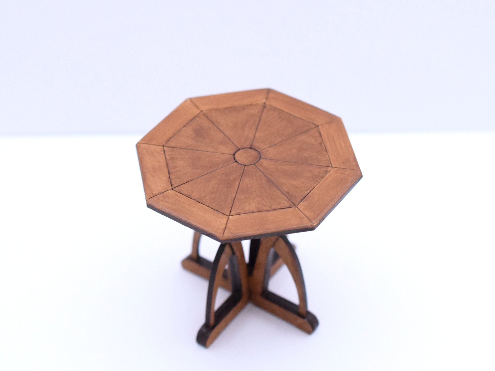 1:12 Dollhouse Miniature Table One Inch Scale Dollhouse Table - Etsy