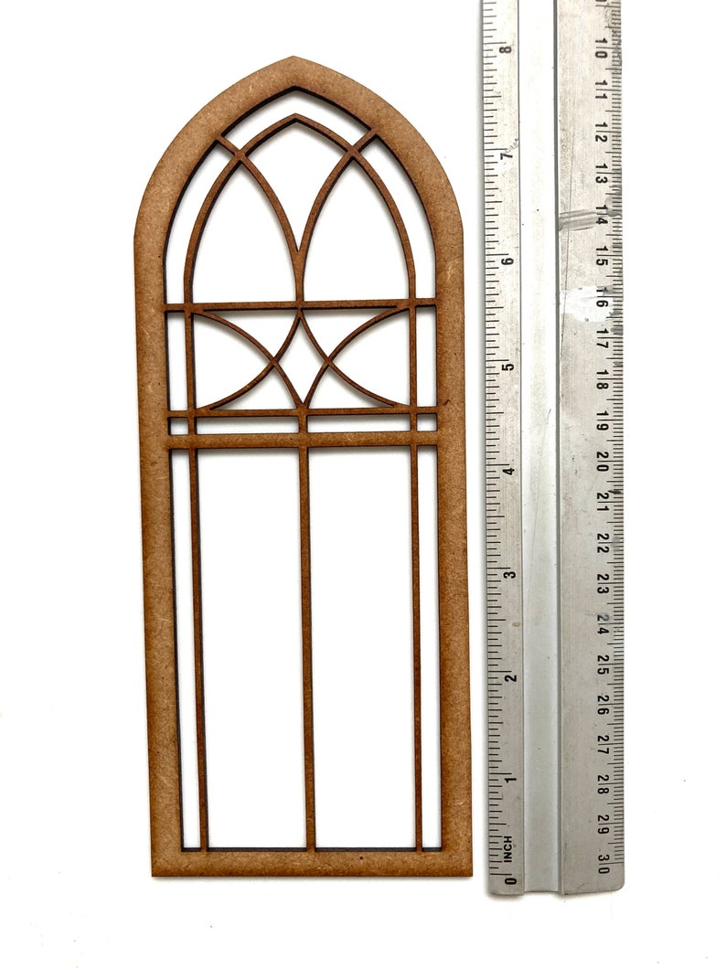 1:12 Scale Miniature Window Frame Diy Kit Dollhouse Window - Etsy