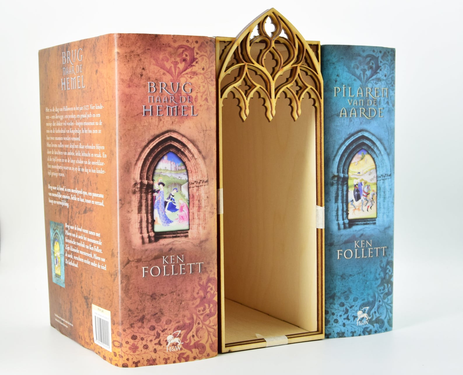 Gothic Castle Book Nook Kit: DIY Diorama, Birch Plywood (unassembled ...